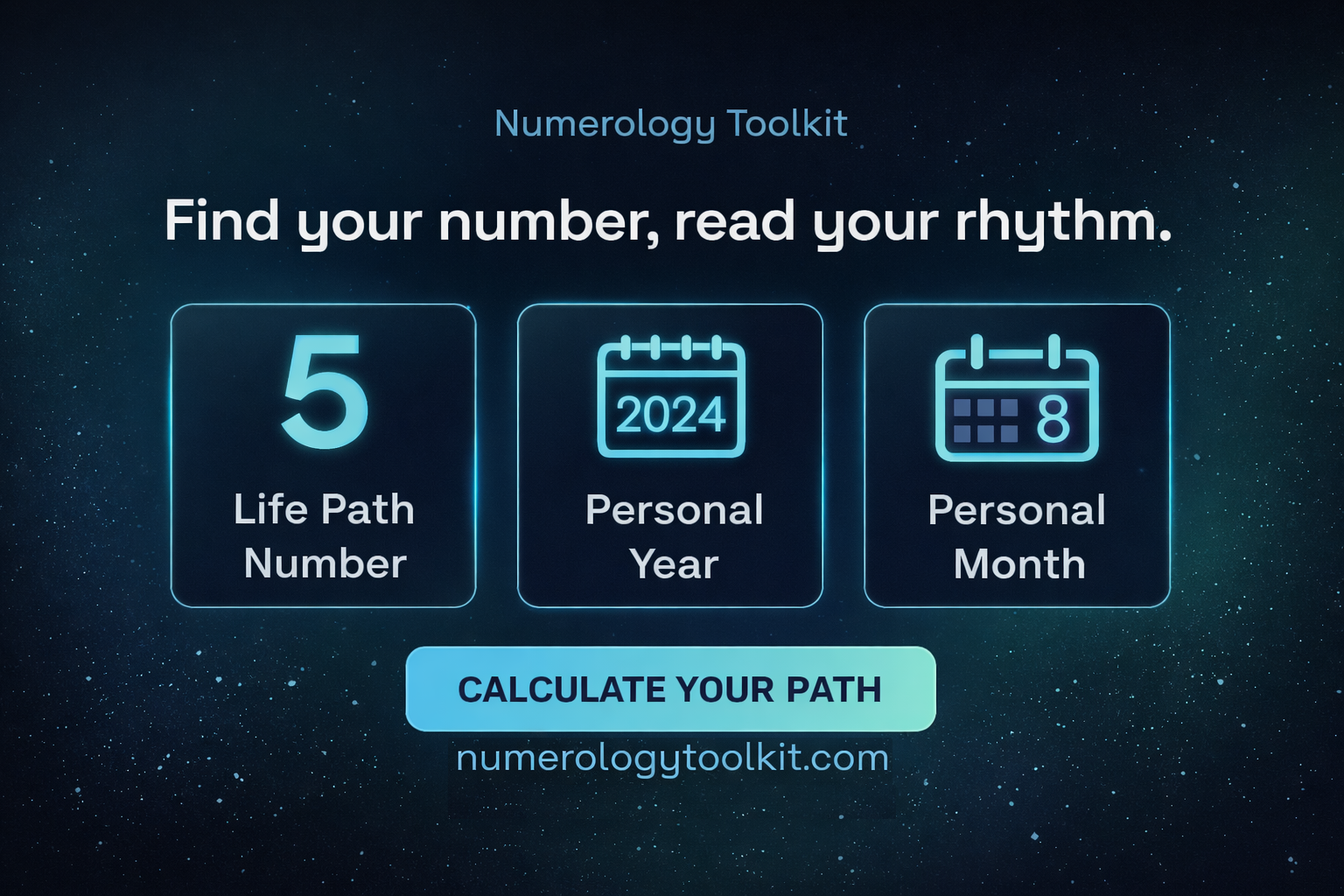 Free Numerology Calculator - Life Path, Daily Vibration, Personal Month ...